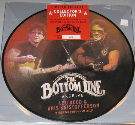 LOU REED & KRIS KRISTOFFERSON The Bottom Line Archive - New RSD Vinyl ...