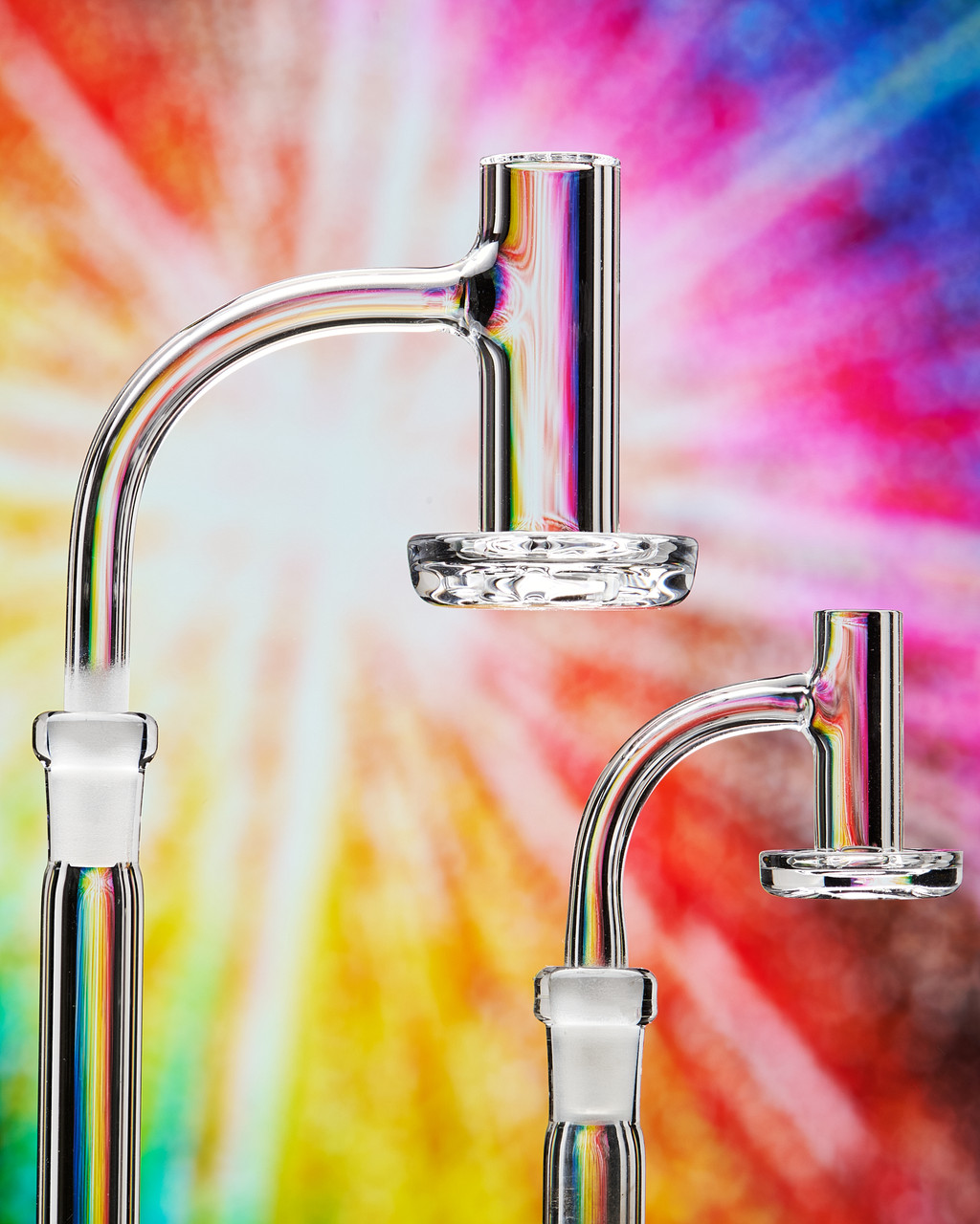 Large 5mm Esb Quartz Slurp 12mm Small Werld Glass