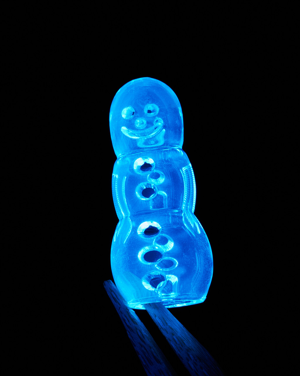 Snowman Uv Quartz Terp Ball Small Werld Glass