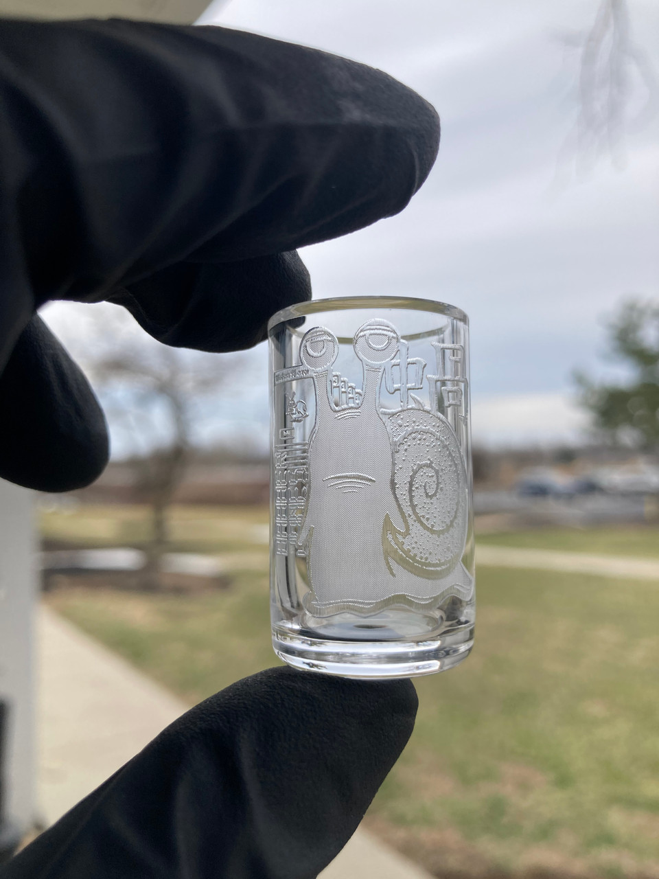 Custom ESB with your logo (24mm or 30mm) - Small Werld Glass