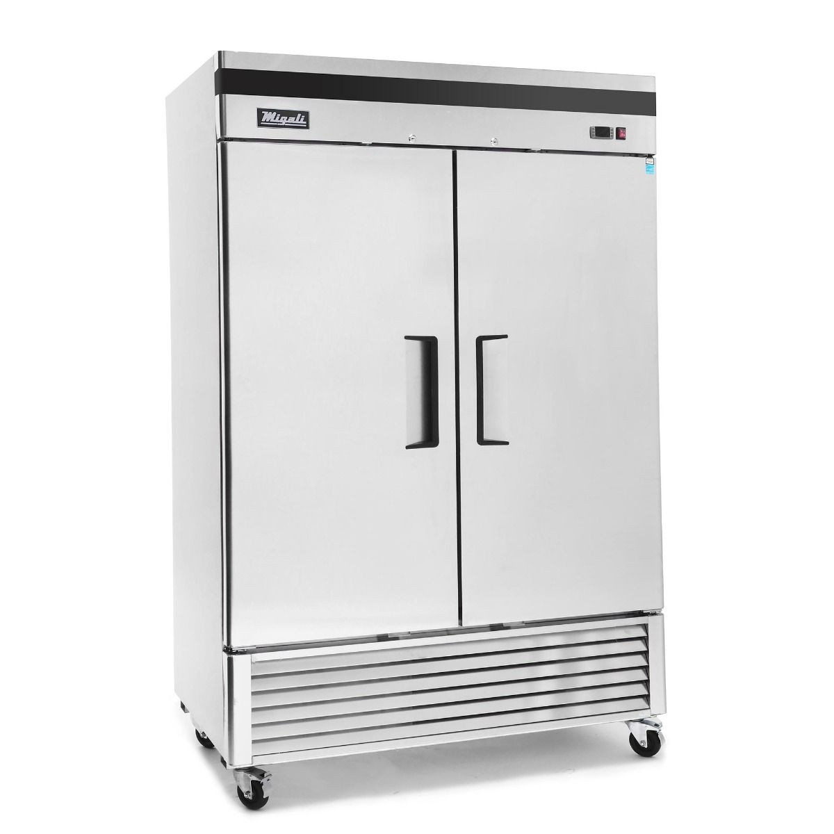 Migali C-2FB-HC 54.4" Bottom Mount Reach-In Freezer, 2 Section, Solid ...