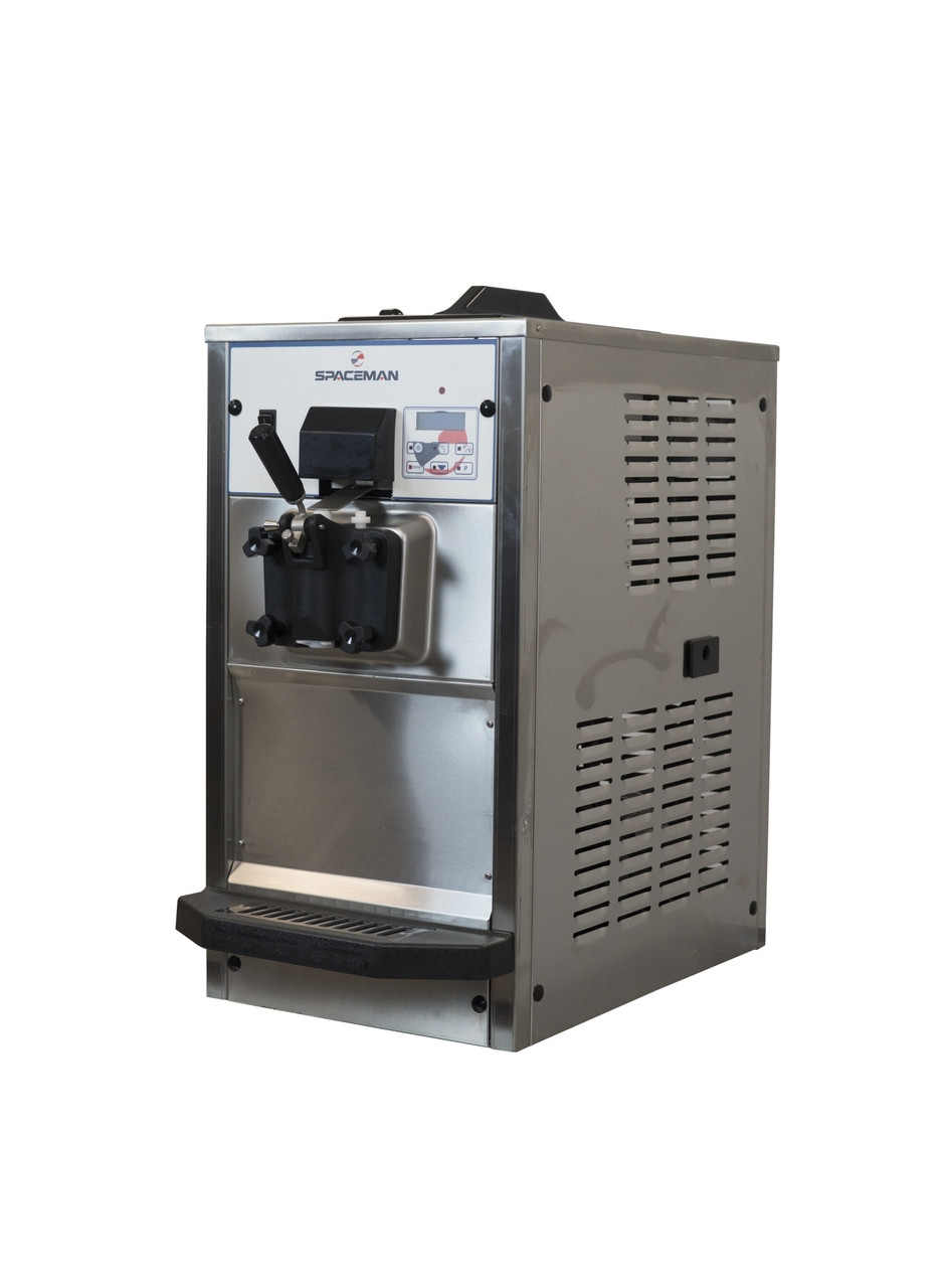 Spaceman 6236-C Soft Serve Ice Cream Machine with 1 Hopper - 208/230V ...