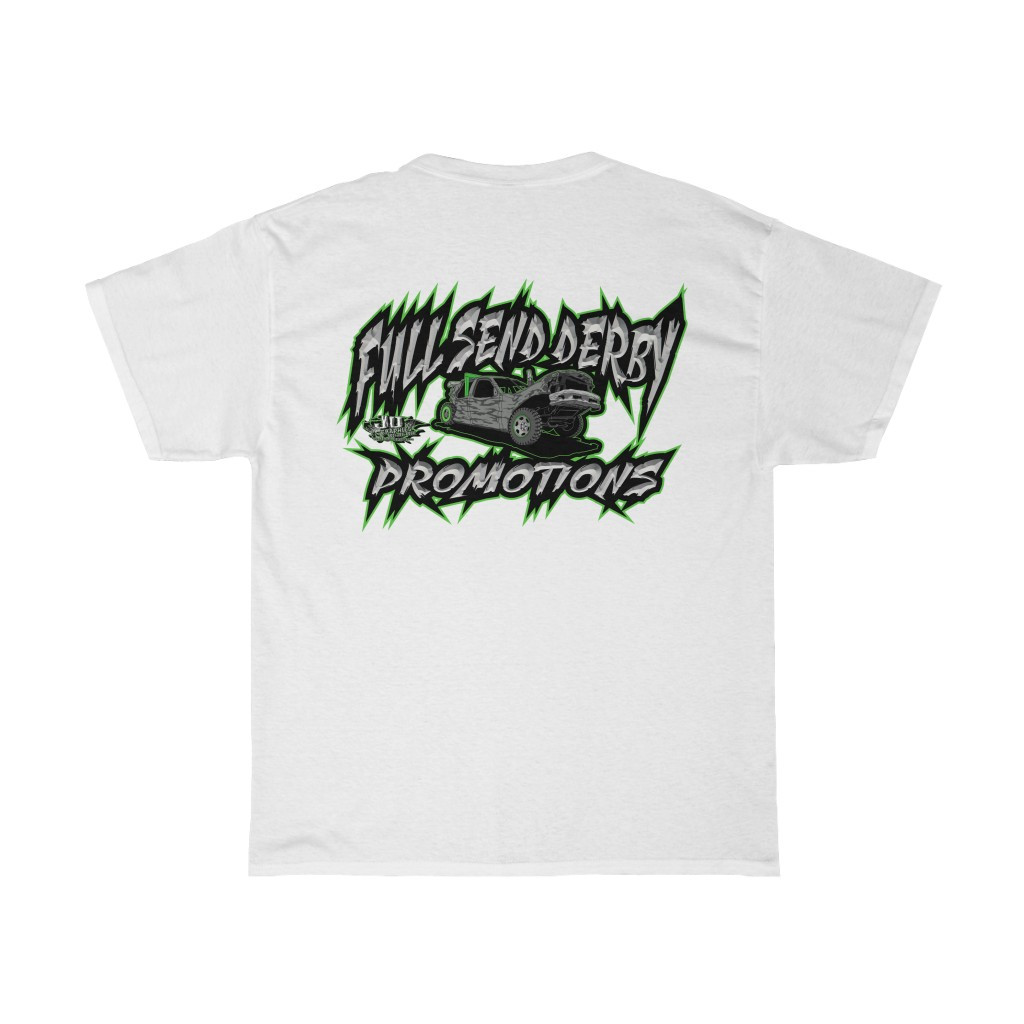 Full Send Derby Promotions Unisex Heavy Cotton Tee - JDAutobody Graphics