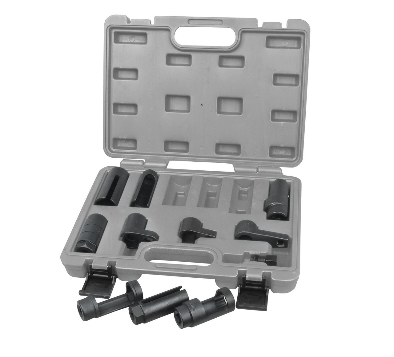 ATD Tools ATD-5666 Oxygen Sensor/Sending Unit Socket Set, 11 Piece