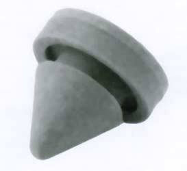 Ives Comme SR64BG IVES SR64 DOOR SILENCER FOR METAL FRAME (100/BAG)