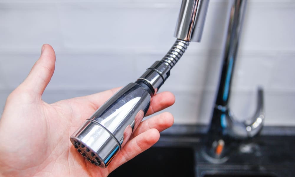Delta Kitchen Faucet Pull-Out Sprayer Repair and Replacement - Home ...