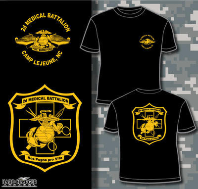 2D Medical Battalion Hood - Hard Charger Apparel