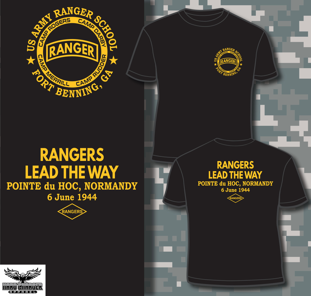 Ranger crewneck sweatshirt - Hard Charger Apparel