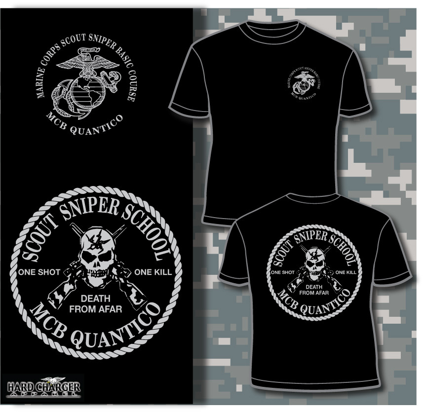 Sniper School Quantico T-shirt - Hard Charger Apparel