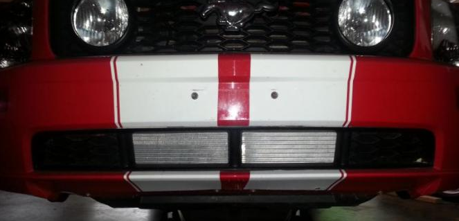 AFCO Pro-Series Heat Exchanger WITH Fans (07-12 GT500) - Extreme Power ...