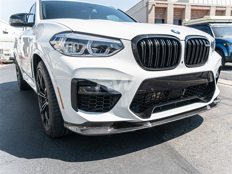 RW Carbon BMW F97 X3M/F98 X4M 3D Style Carbon Fiber Front Lip bmwf9802 ...