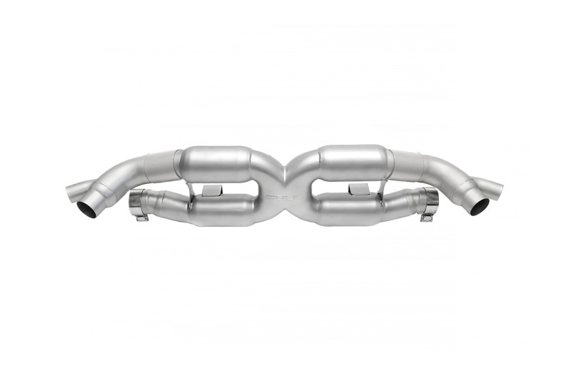 SOUL 13-19 Porsche 991.1 Turbo X-Pipe Exhaust - Reuse Factory Tips ...