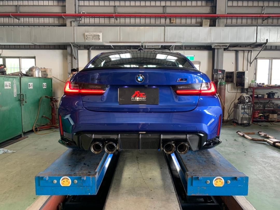 FI Exhaust System for BMW G80 M3/G82 M4 | M Performance Diffuser ...
