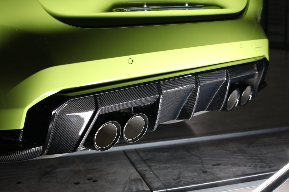 EzCarbon BMW G8X M3 M4 Performance Carbon Diffuser - Extreme Power House