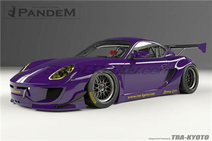 GReddy 05-08 Porsche Cayman (987.1) Rocket Bunny Full Wide-Body Aero ...