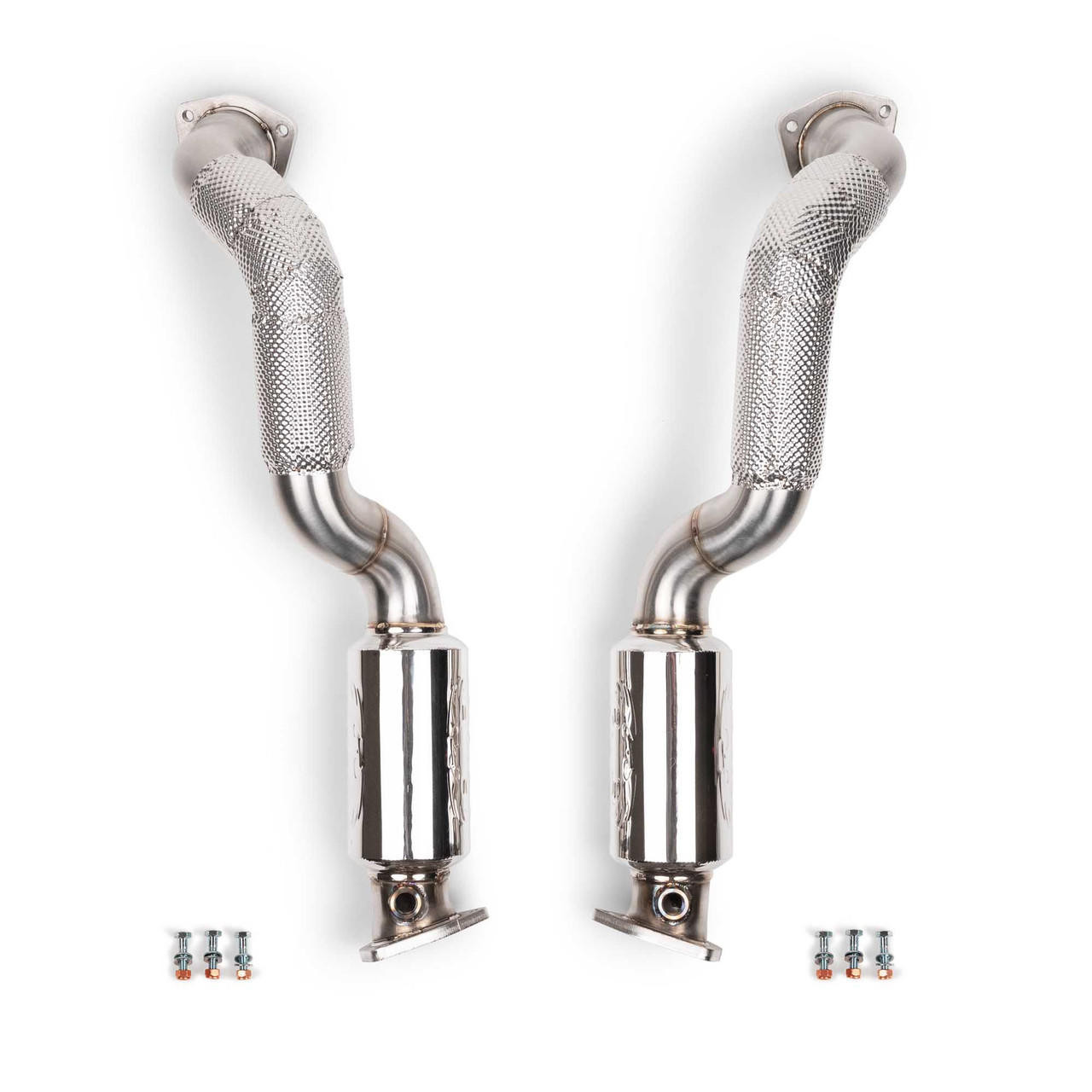 Fabspeed Porsche 718 GT4 RS Over Axle Link Pipes (2022+) - Enhanced ...