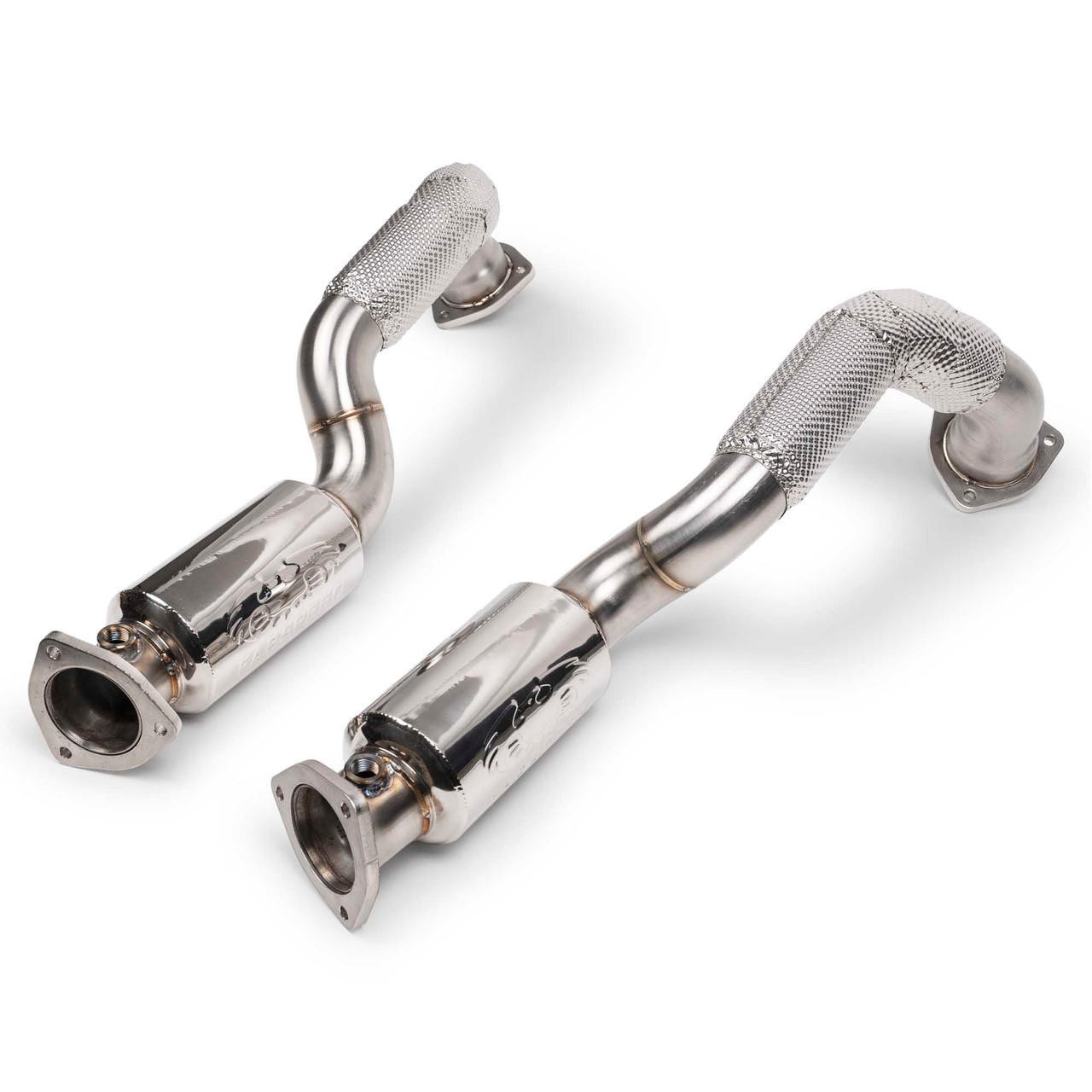 Fabspeed Porsche 718 GT4 RS Over Axle Link Pipes (2022+) - Enhanced ...