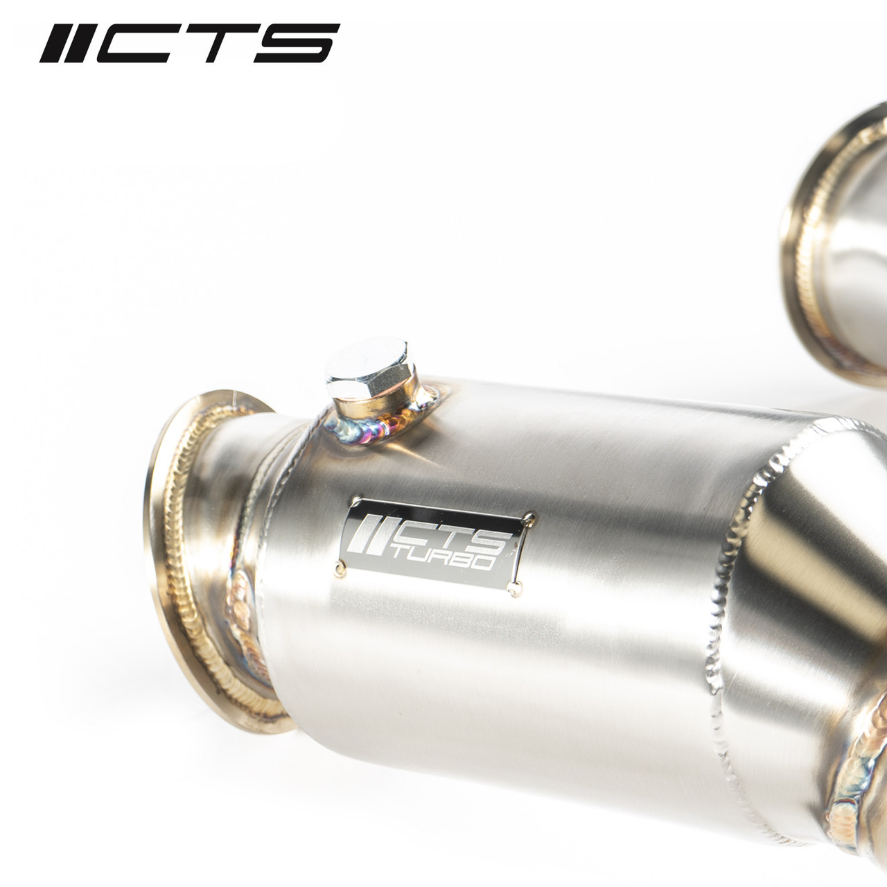 Unlock Performance Potential with CTS Turbo High-Flow Cats for BMW S58 ...