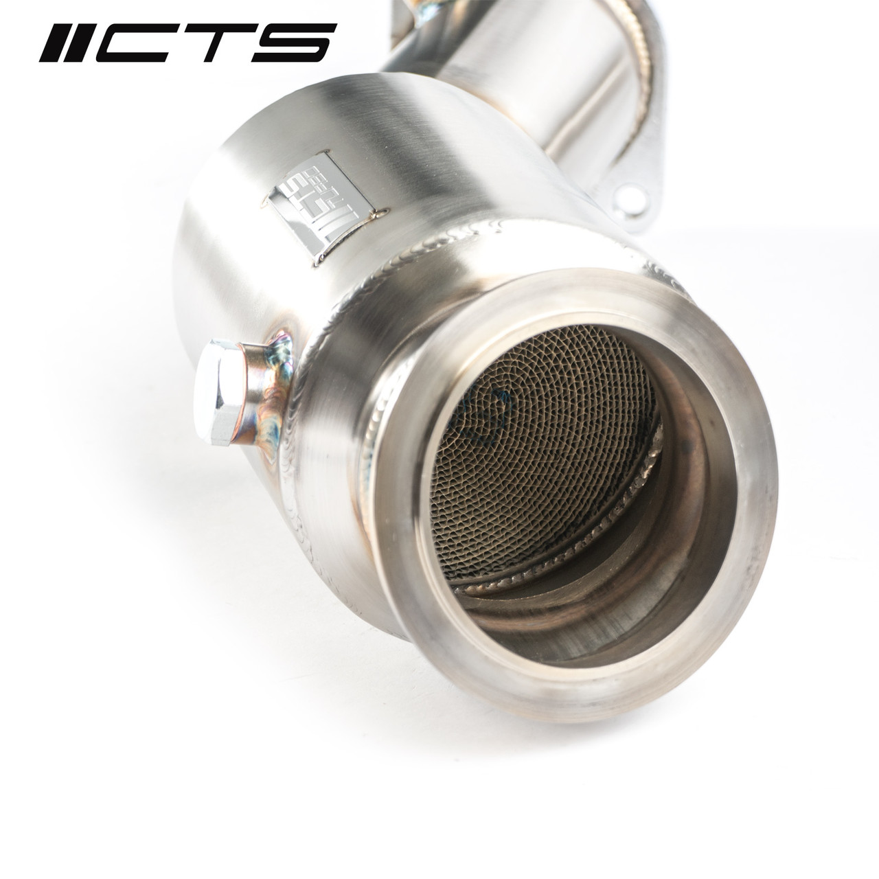 Unlock Performance Potential with CTS Turbo High-Flow Cats for BMW S58 ...
