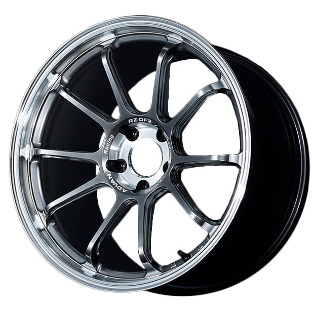 Advan RZ-DF2 Wheel 19x10.0 5x114.3 25mm | Diamond Cut & Hyper Platinum ...