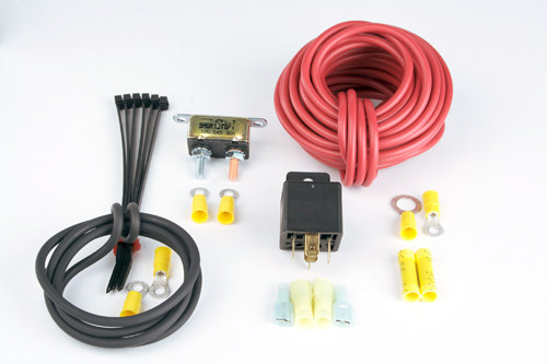 Aeromotive 30 Amp Fuel Pump Wiring Kit | Relay, Breaker, Wire ...