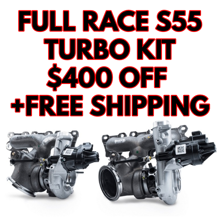 $400 OFF Full Race S55 Turbo Kit ***BLACK FRIDAY SALE***