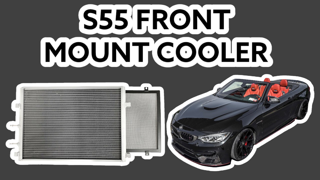 MAD S55 Front Mount Cooler Install Video - Extreme Power House