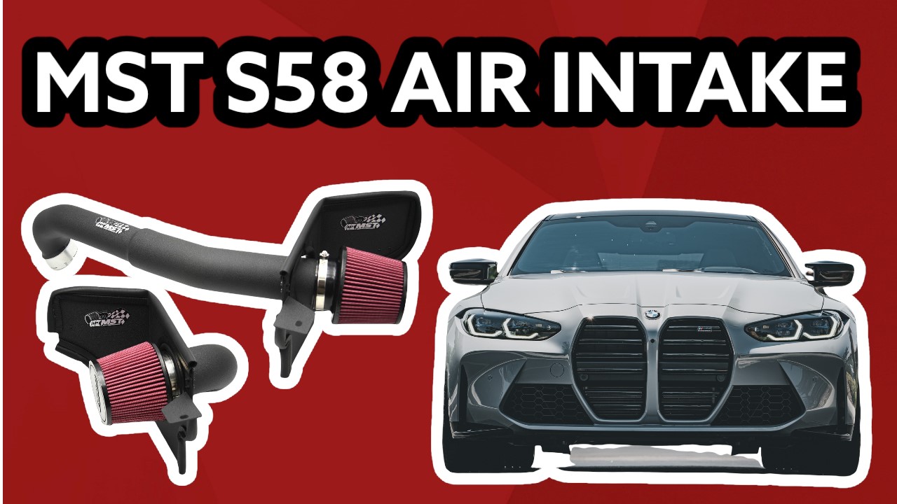 MST 2021+ BMW G80 G82 M3 M4 Competition S58 Cold Air Intake System BW ...