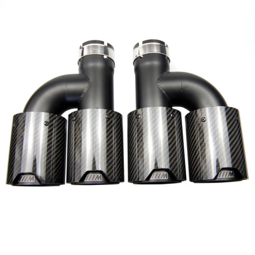 BMW M Performance Style H-Shape Carbon Fibre Exhaust Tips | Twenty Two ...