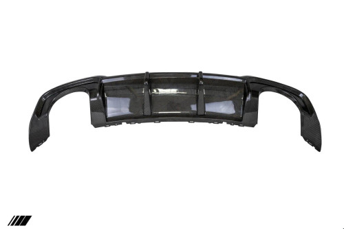 Essentials Carbon Fibre Rear Diffuser for Audi RS3 Saloon (2017-2020 ...