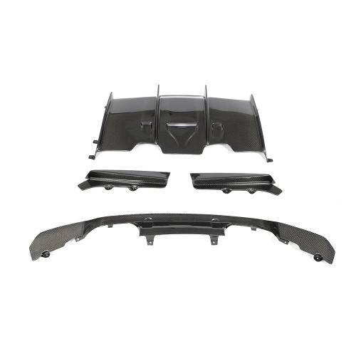 PSM Style Full Set Rear Carbon Fiber Diffuser for BMW F80 M3, F82 M4 ...