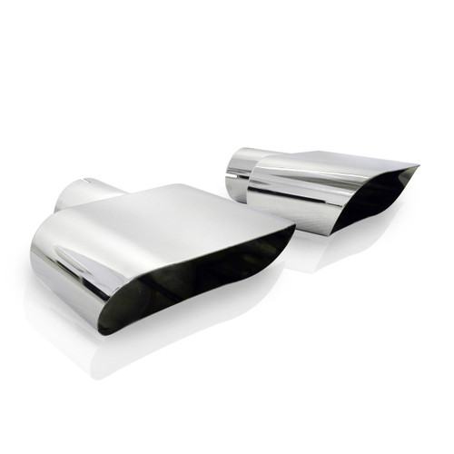 Stainless Works Wide Oval Exhaust Tips for Dodge Challenger R/T and V6 ...