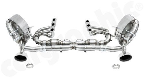 CARGRAPHIC Cylinder Head-Back Sport Exhaust System for Porsche 996.2 ...