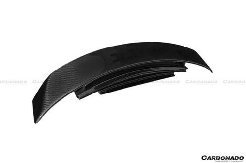 Carbonado 2006–2015 Audi R8 DPGT Style Carbon Fiber Trunk Spoiler Wing ...