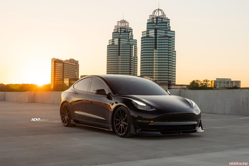 Enhance Your Tesla Model 3 with ADV1 ADV5.0 Concave Wheel Set - 20x9.0 ...