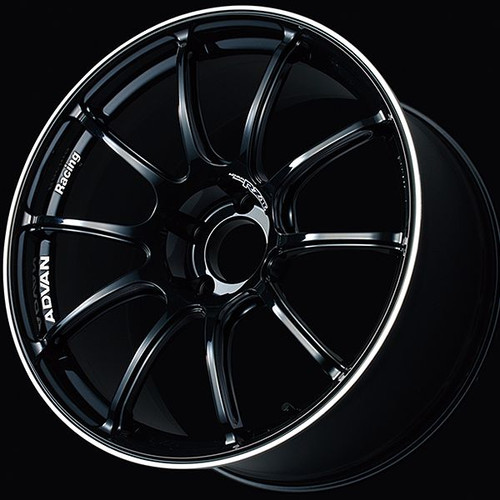 Advan RZII 15x8.0 +35 4-100 Racing Hyper Black Wheel - High-Performance ...