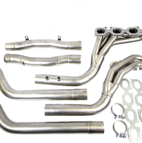 PLM Mercedes C63 AMG Long Tube Headers & Mid Pipes Kit | Power Driven ...