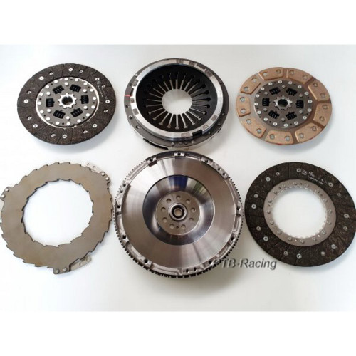 2 Disc Clutch Sinter-Organic with Damper for Porsche 996 & 997 Turbo ...