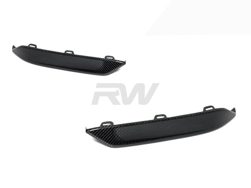 BMW M8 Carbon Fiber Front Splitters - RW Carbon | High-Quality Dry ...