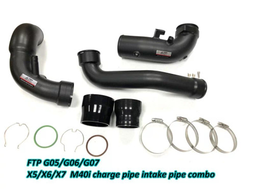 FTP G05/G06/G07 X5/X6/X7 M40i Charge & Intake Pipe Combo | Performance ...