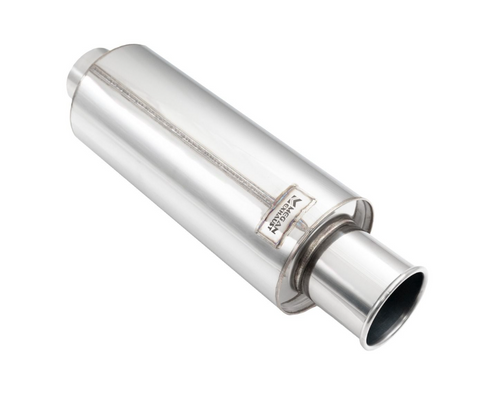 Megan Racing Universal Exhaust Muffler Rolled Tip 2.5" - MR-MU-SP25