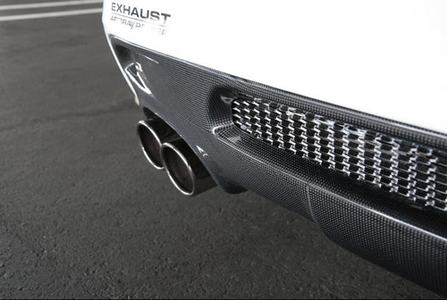 3D Design BMW E82 1-Series M-Sport Carbon Rear Diffuser | Dual-Tip Exhaust