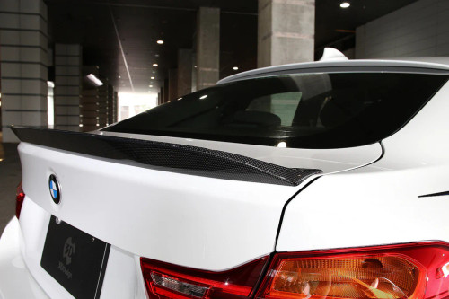 3D Design F36 4-Series Carbon Fiber Trunk Spoiler – Enhance Style ...