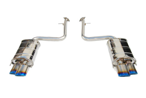 Invidia 15+ Lexus RC350/200T Titanium Quad Rolled Tip Axle-Back Exhaust