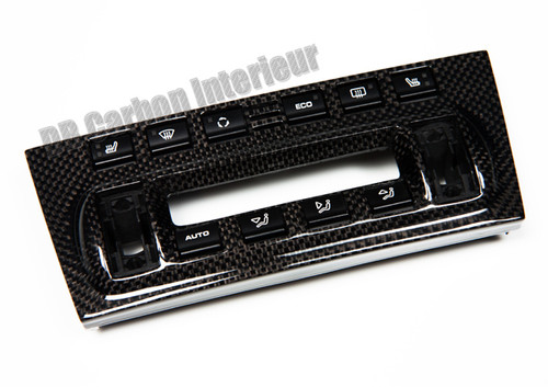 DB CARBON Climate Control Front Panel with Heated Seat Switches for ...