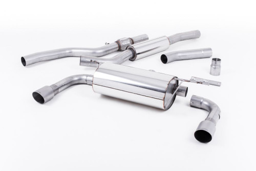 Milltek Resonated Cat-Back Exhaust System for BMW 428i Coupé (Manual ...