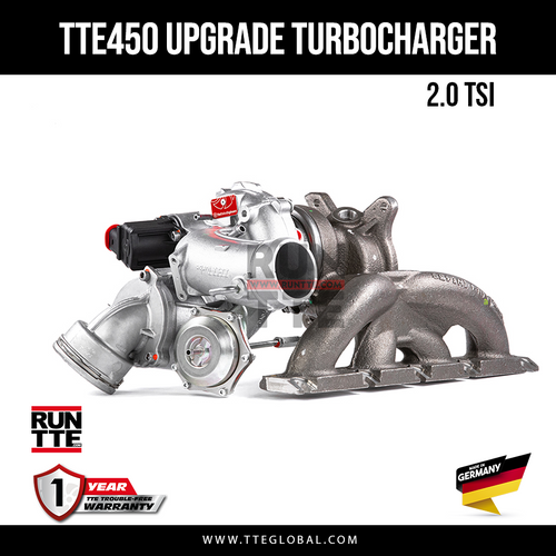 TTE450 5154 2.0 TSI Upgrade Turbocharger for VW EA888.1 Engine – 400+ HP