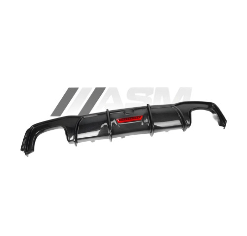 ASM Tuning Audi A7/S7 C8 Carbon Fibre Diffuser with LED | Premium Rear ...