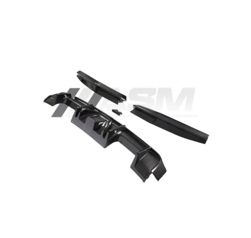 ASM Tuning Pre-Preg Carbon Fibre Diffuser with LED for BMW M3 G80/G81 ...
