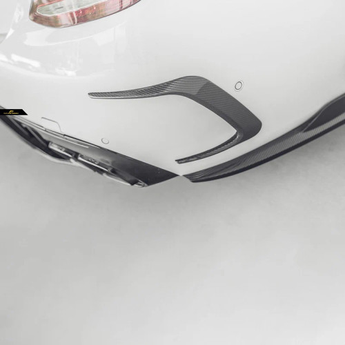 Future Design Mercedes Benz C-Class (W205) Carbon Fiber Rear Bumper ...
